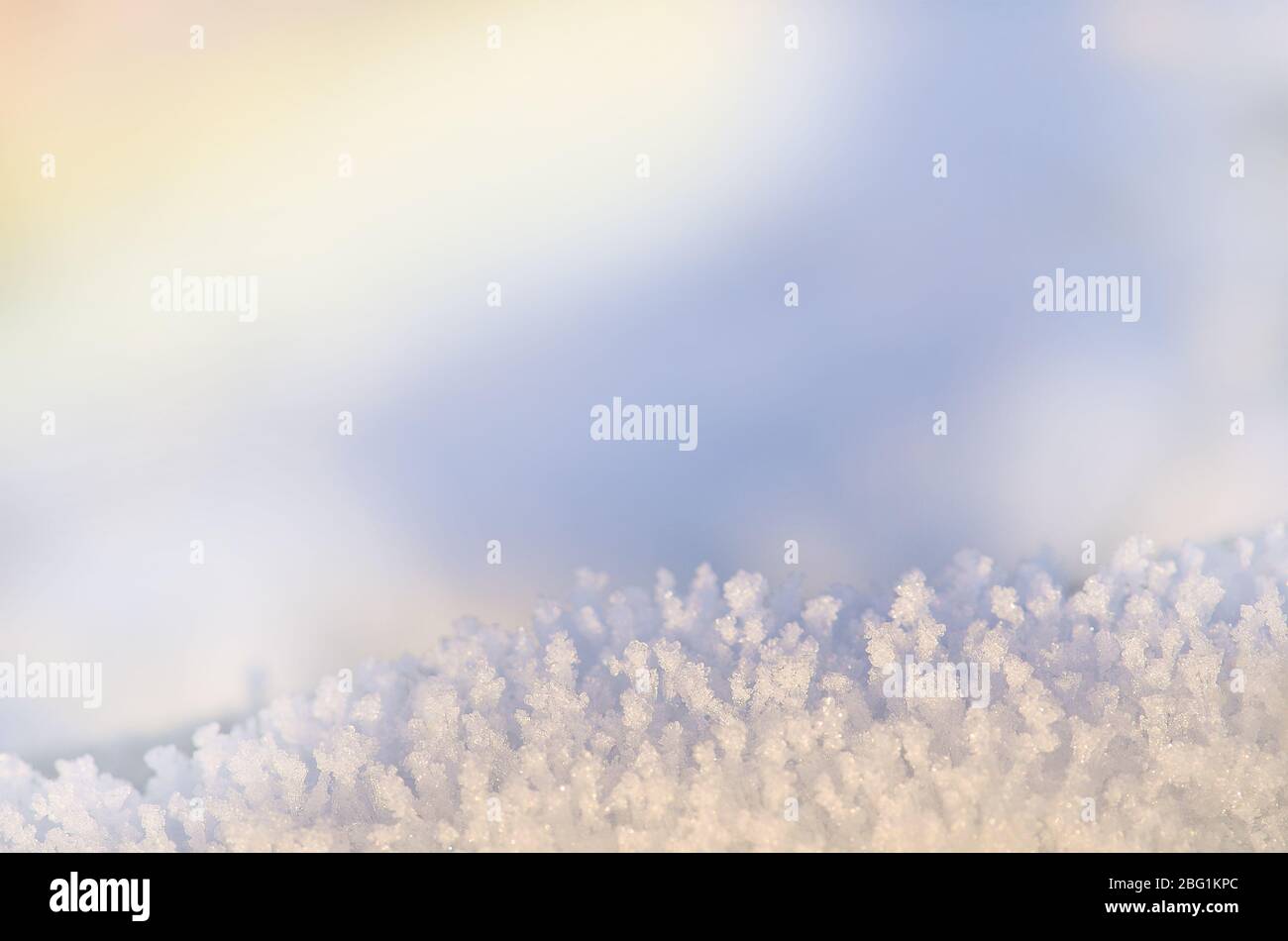 Soft sparkling snow texture background hi-res stock photography and images - Alamy