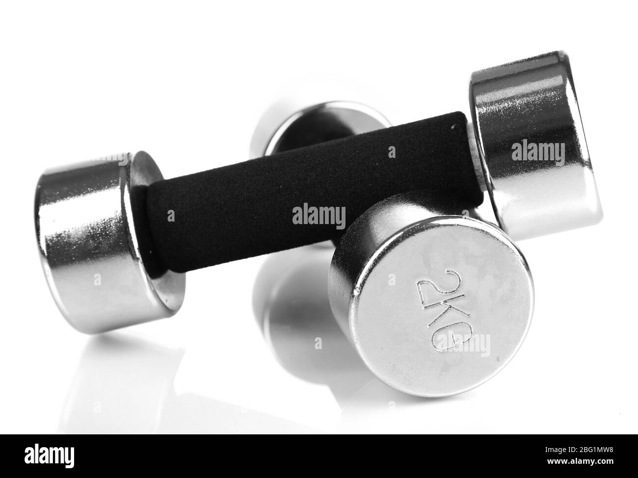 Dumbbell cutout Black and White Stock Photos & Images - Alamy