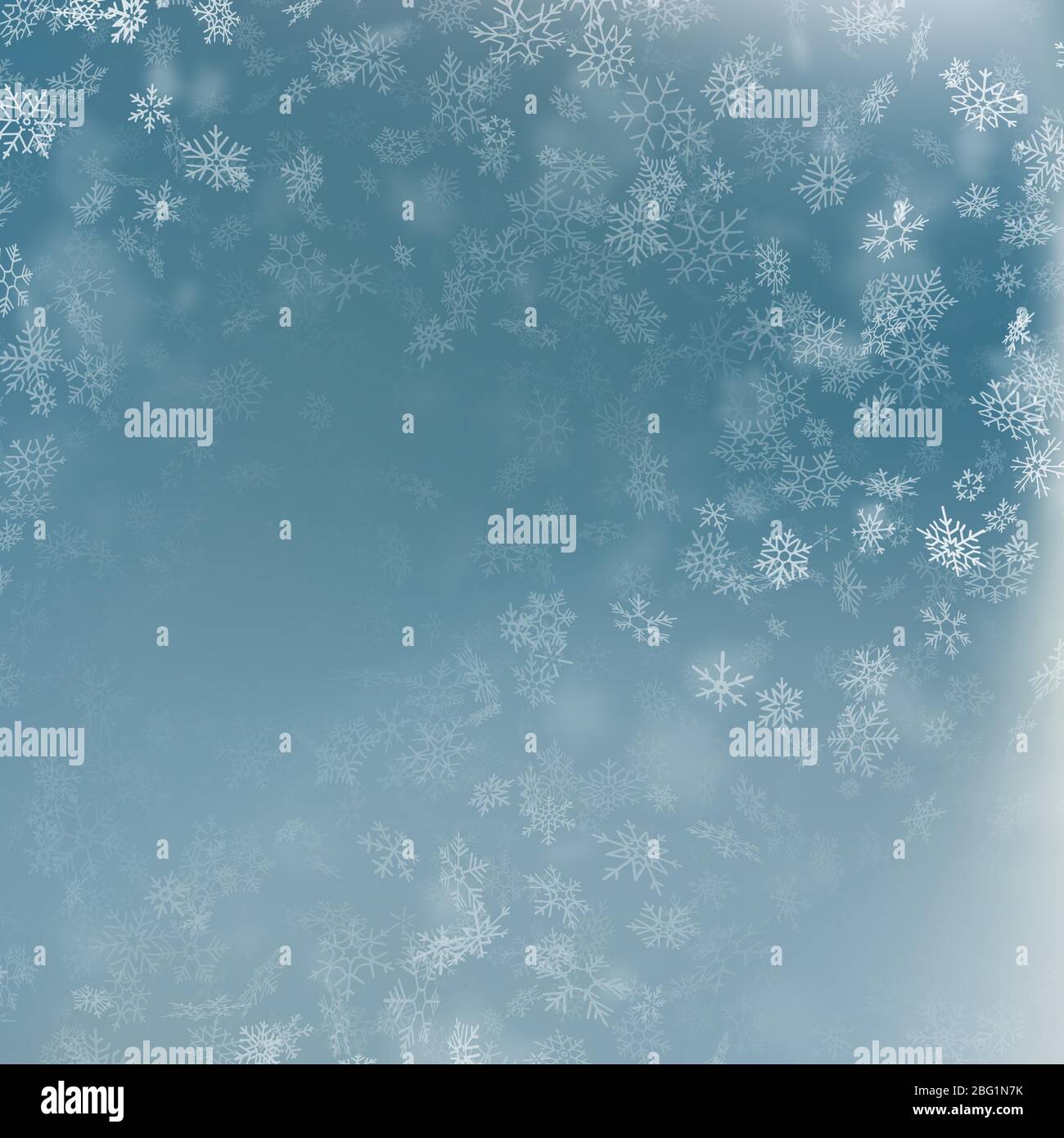 Flying flakes snowfall Stock Vector Images - Alamy