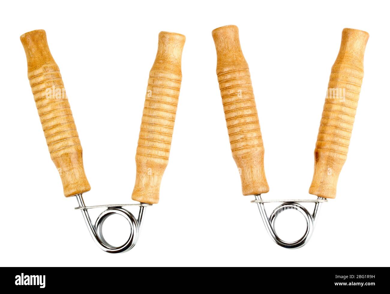 Modern hand trainer isolated on white Stock Photo - Alamy