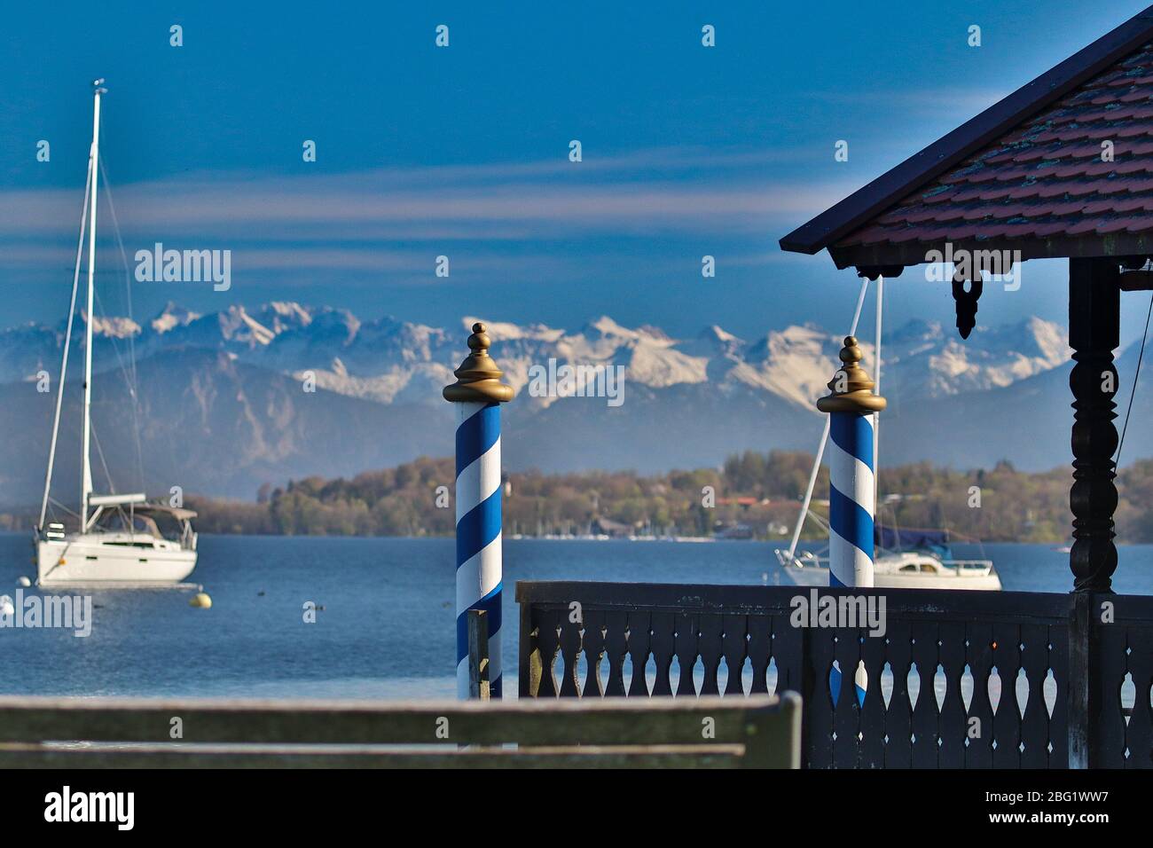 Tutzing, Deutschland. 15th Apr, 2020. Tutzing, Germany 04/20/2020 ...