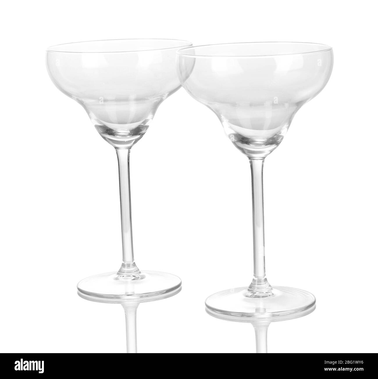 Glasses champagne on party table Black and White Stock Photos & Images ...