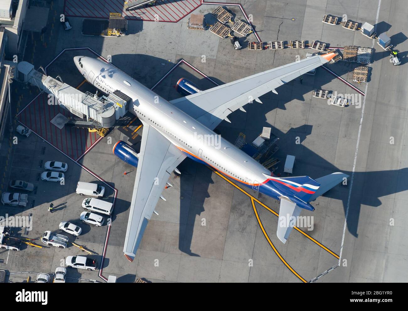 Aerial view of airbus a330 hi-res stock photography and images - Alamy