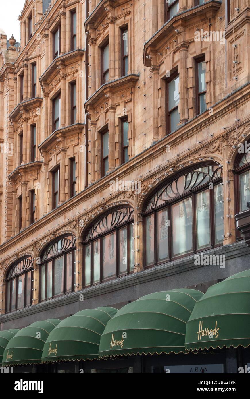 Regency Architecture Neoclassical Harrods Department Store 87-135 ...