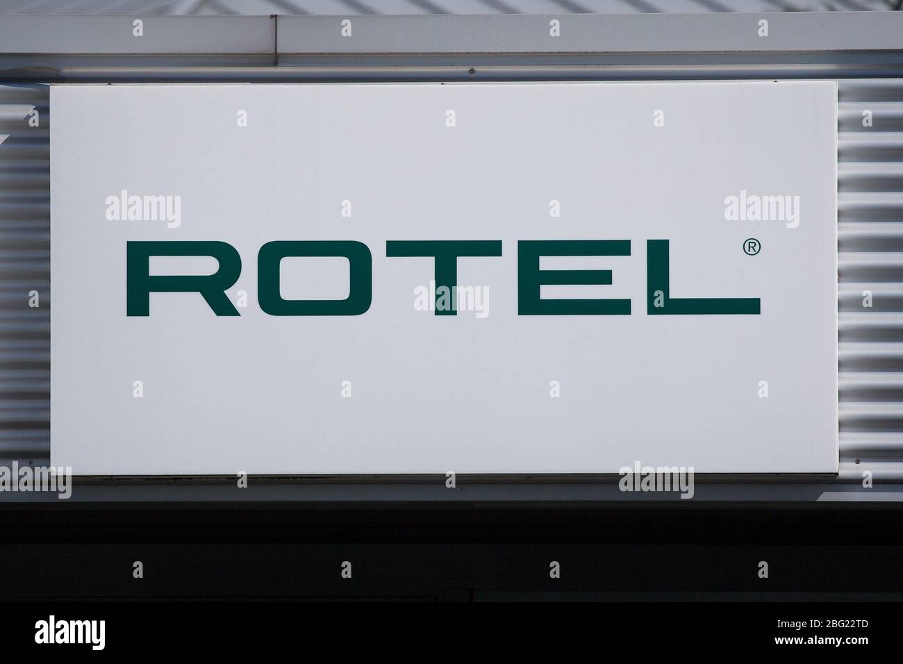 Rotel logo hi-res stock photography and images - Alamy