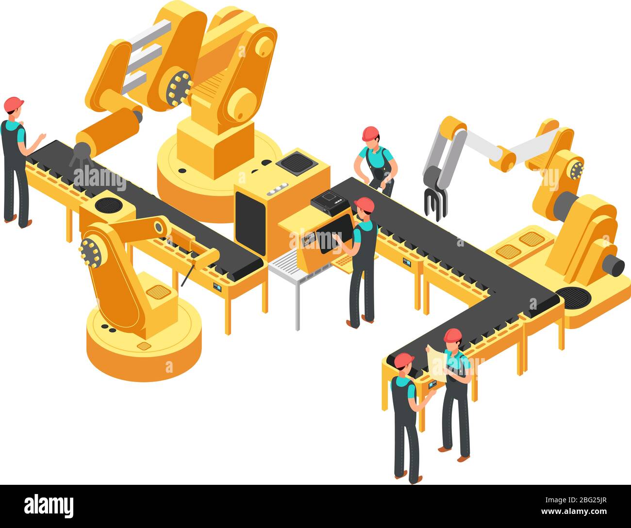 Conveyor production line automotive industry and automation control ... Conveyor production line automotive industry and automation control ...