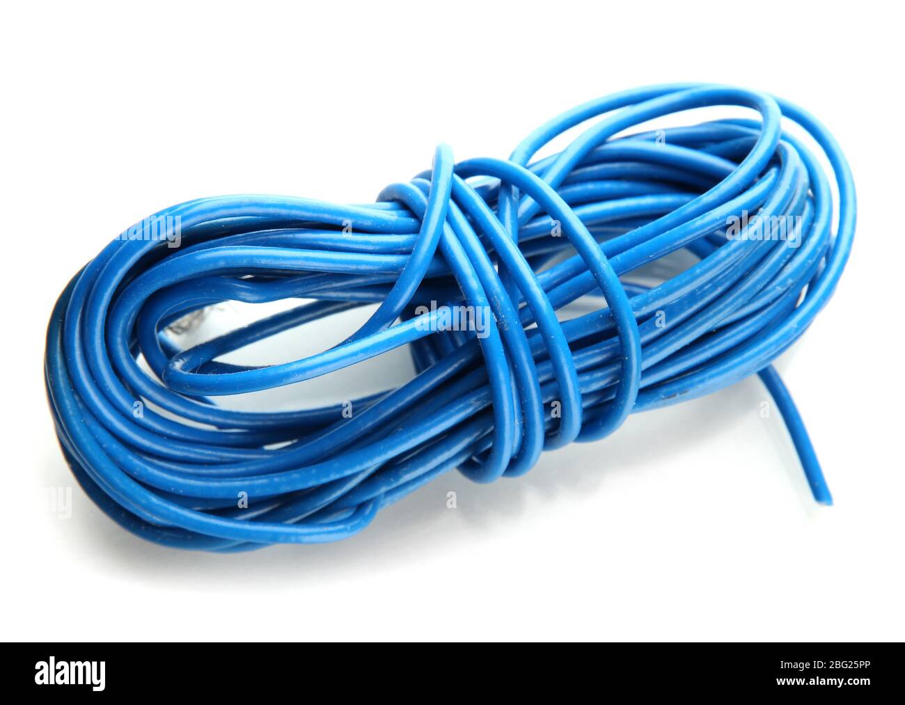 Cable, isolated on white Stock Photo - Alamy