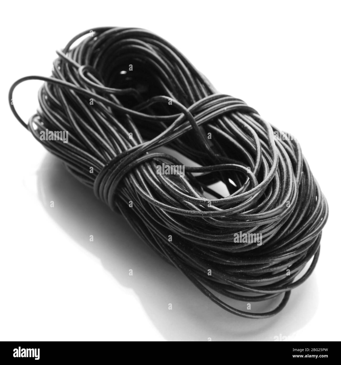 Cable, isolated on white Stock Photo - Alamy