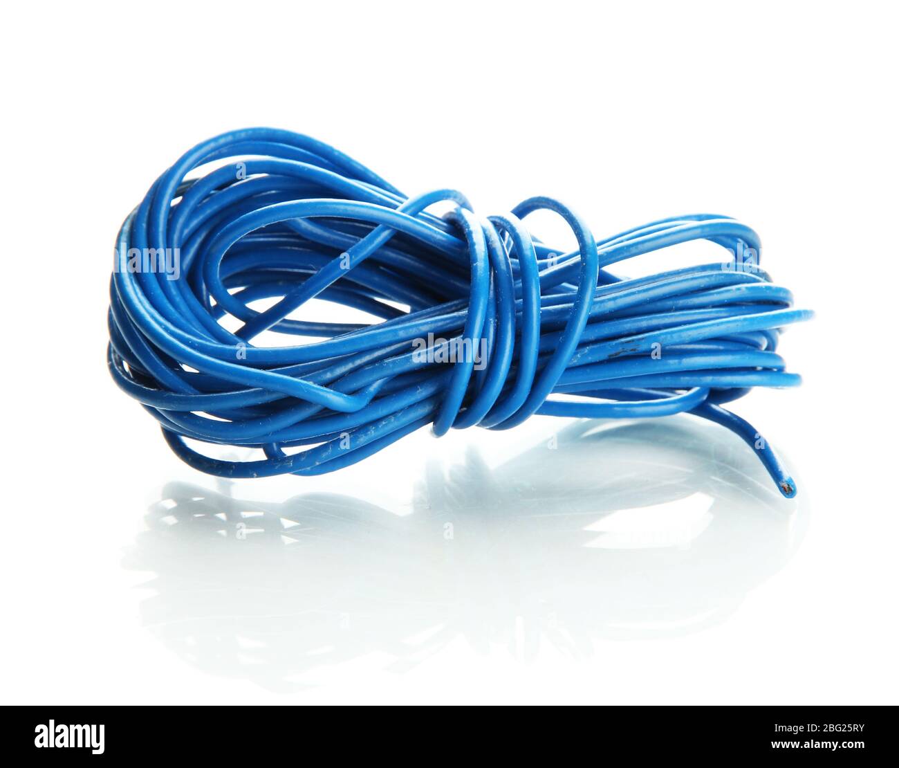 Cable, isolated on white Stock Photo - Alamy