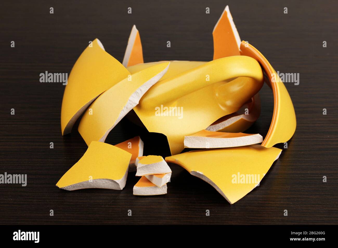 Broken cup floor hi-res stock photography and images - Alamy