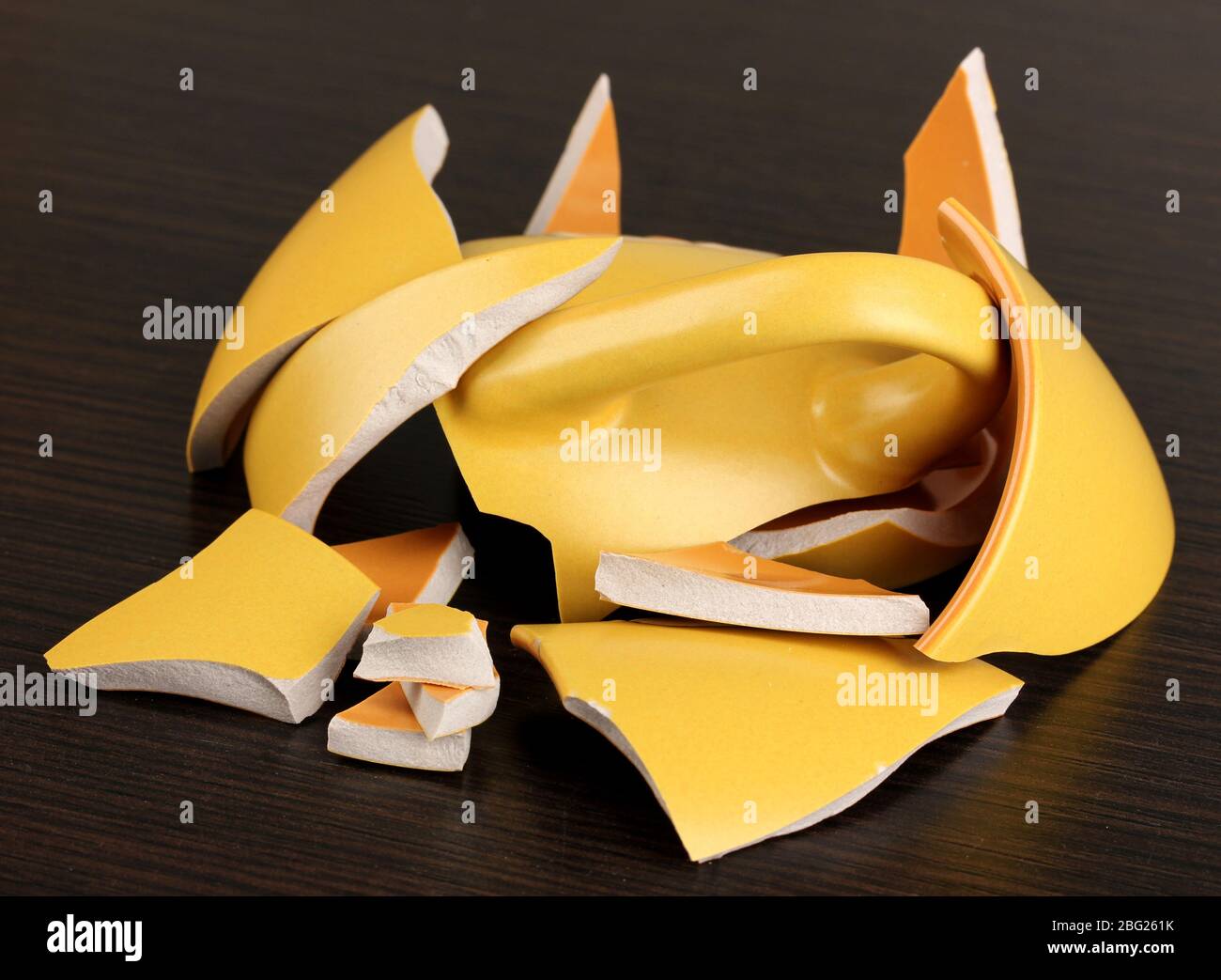Broken cup floor hi-res stock photography and images - Alamy