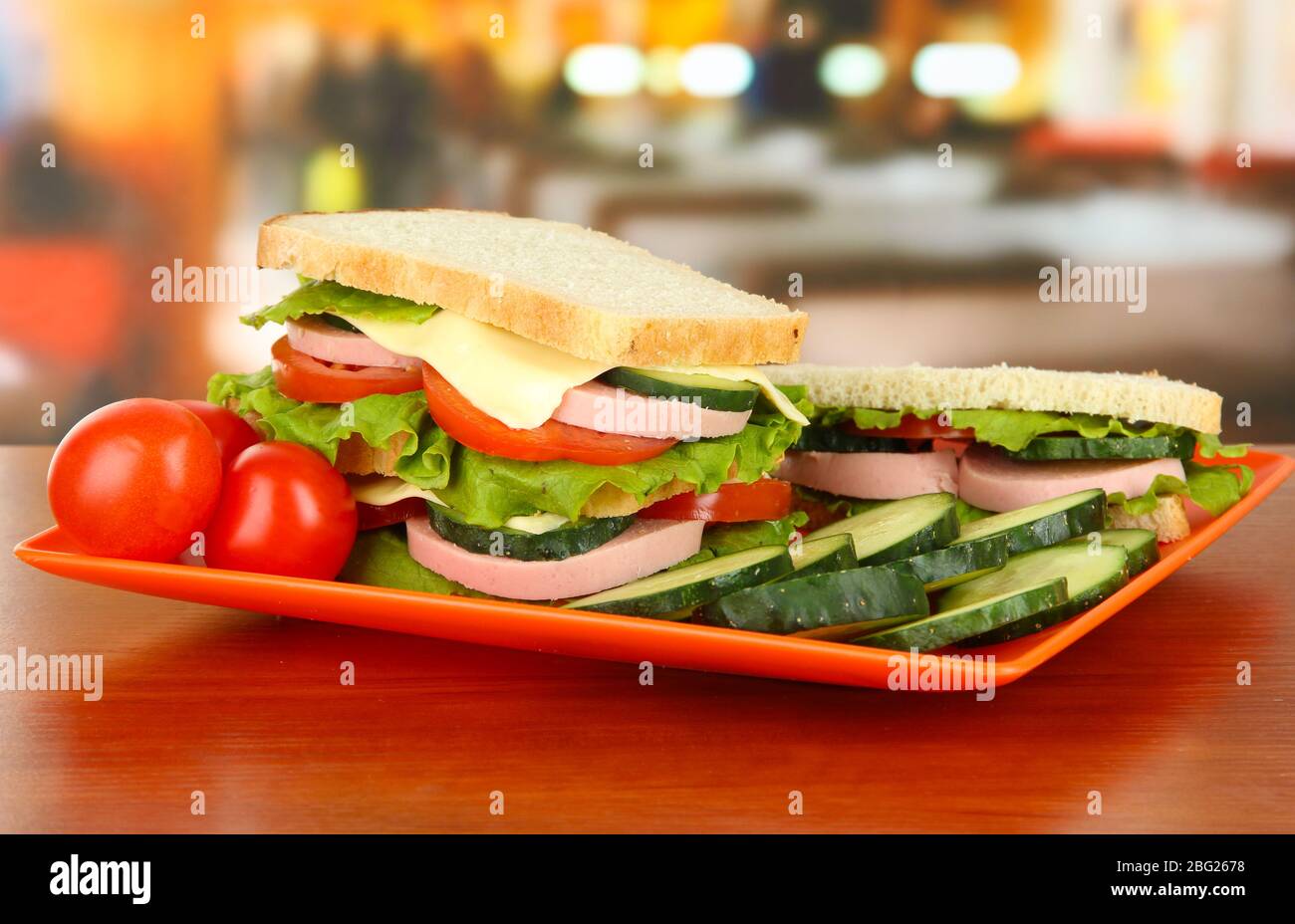 Large plate of sandwiches hi-res stock photography and images - Alamy