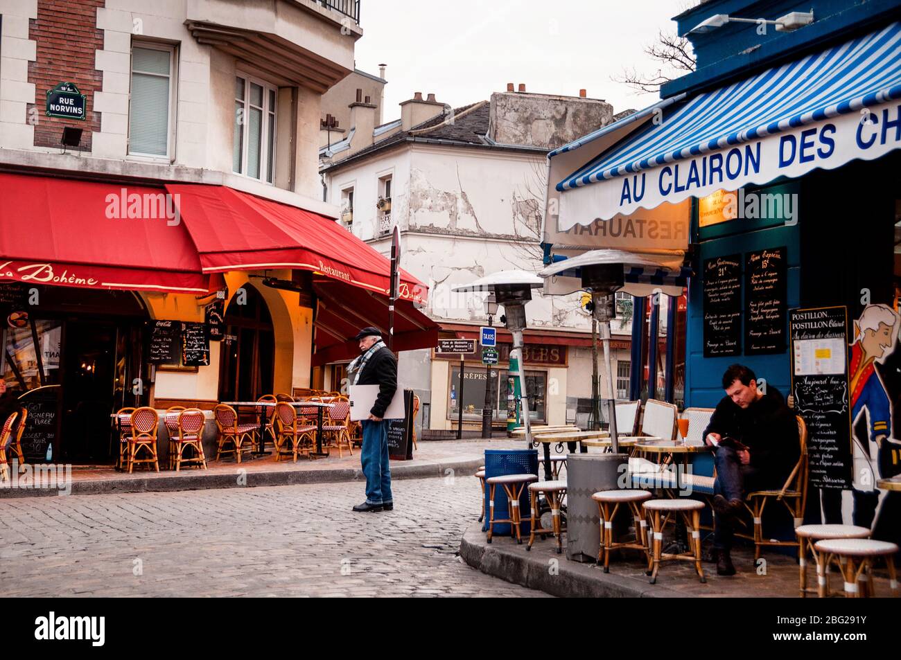 Bohemian Montmartre, Paris, France Stock Photo - Alamy