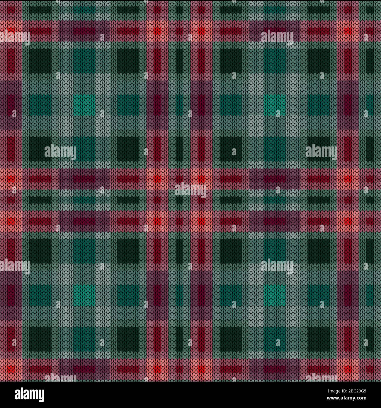 Seamless knitting vector pattern as a fabric texture mainly in muted ...