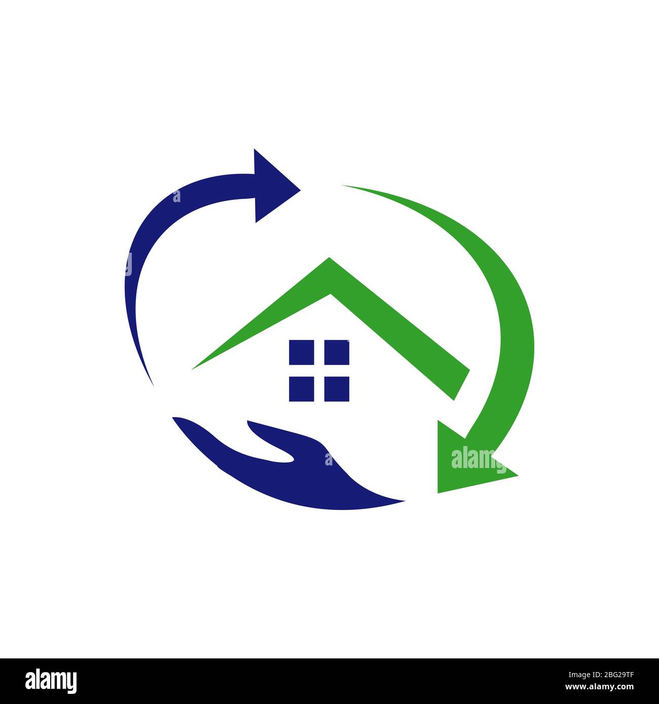 Helping Hand Logo High Resolution Stock Photography and Images - Alamy