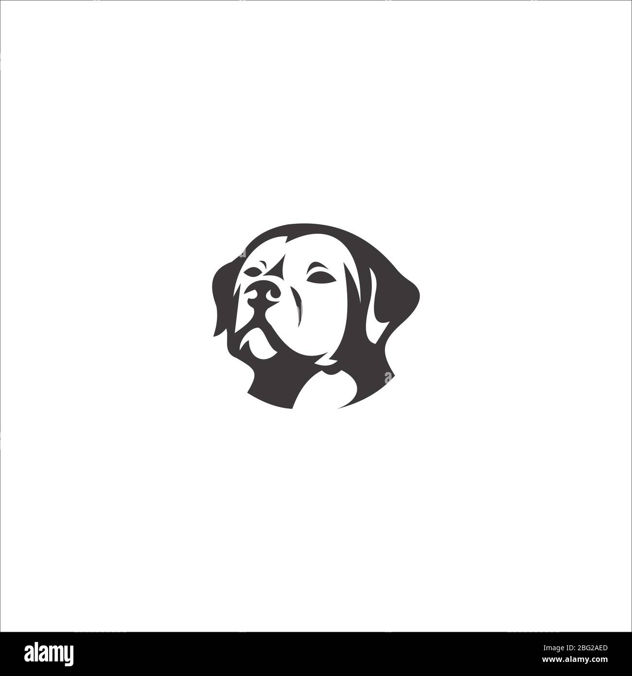 Animal dog logo vector design templates Stock Vector Image & Art - Alamy