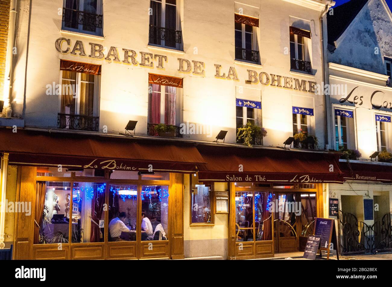 Cafe boheme paris hi-res stock photography and images - Alamy