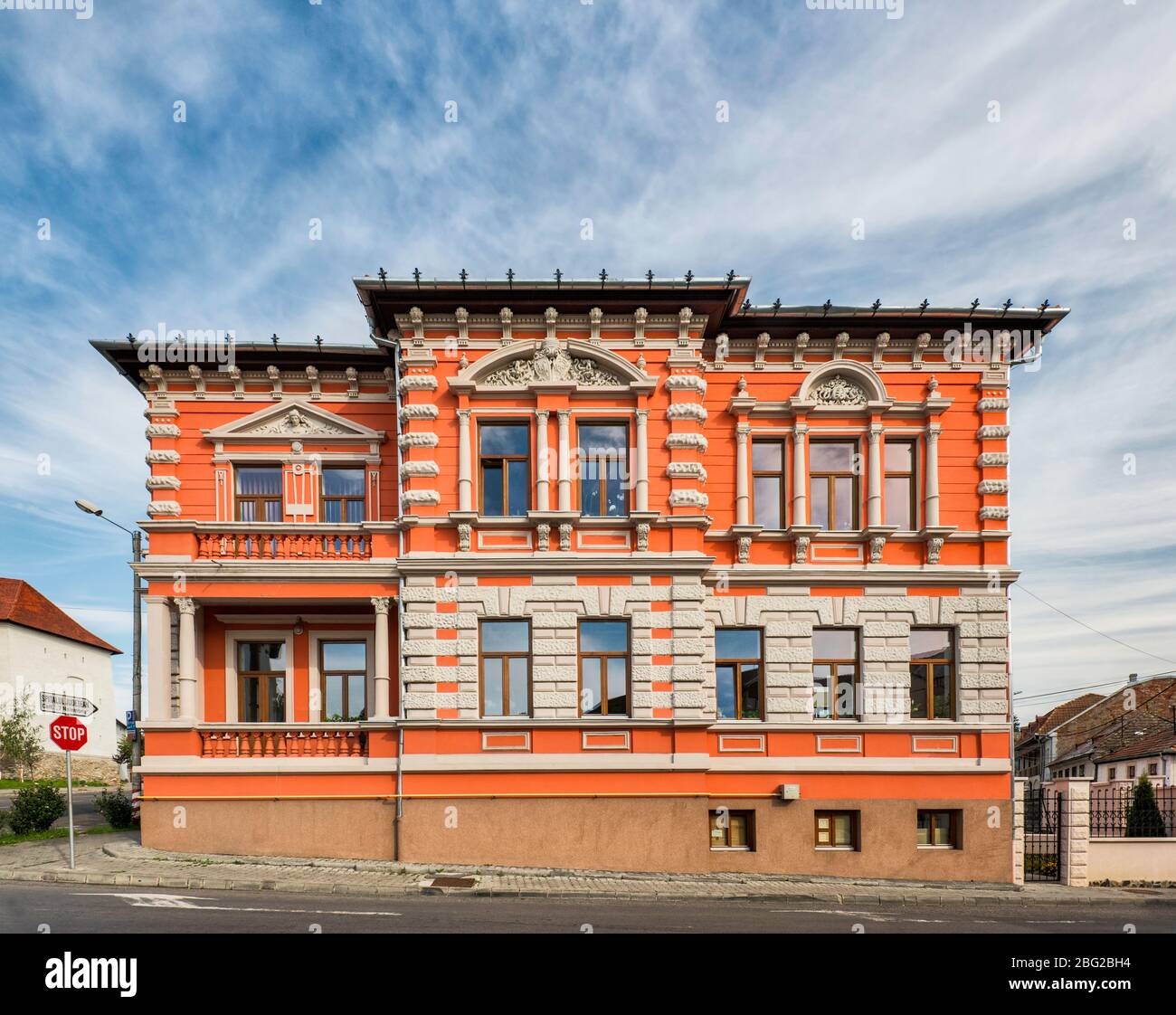 Mures County Hospital Clinic in Targu Mures, Szekely Land, Transylvania ...