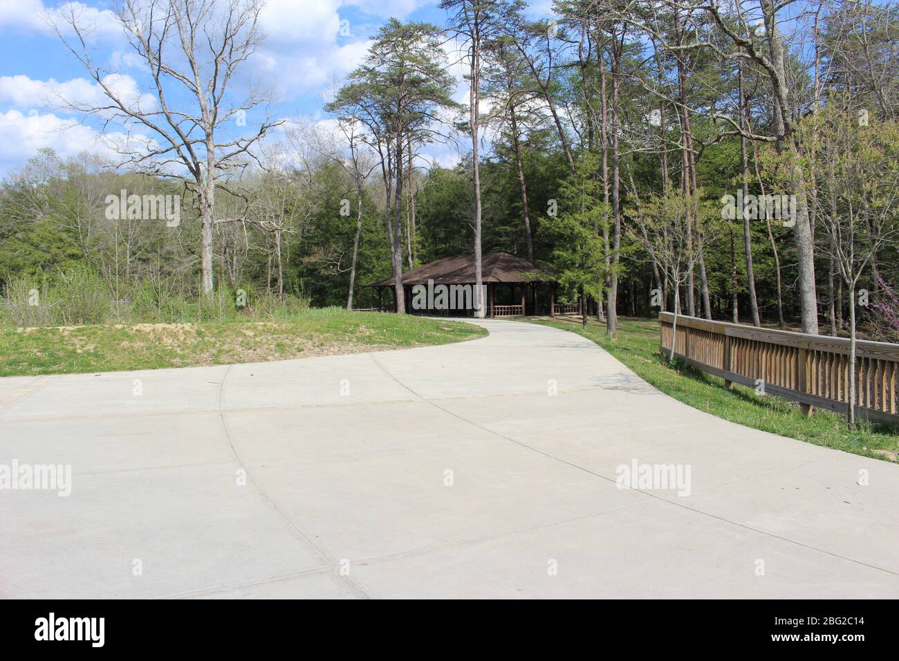 Old man cave walk trail and water fall in Ohio State,nature green ...