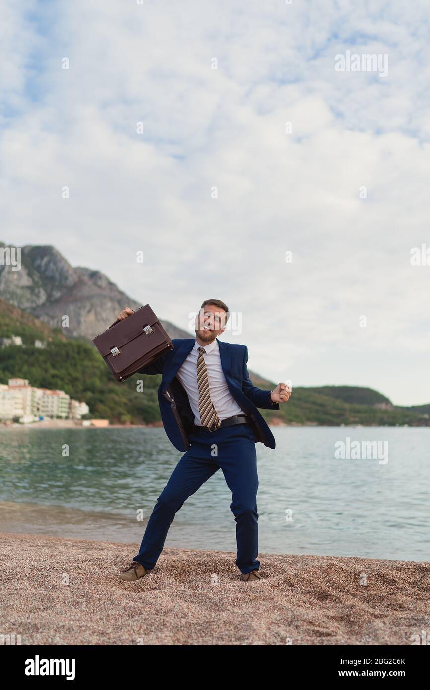 Businessman dance hi-res stock photography and images - Alamy