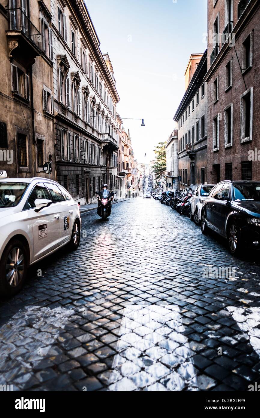 Rome vehicles hi-res stock photography and images - Alamy