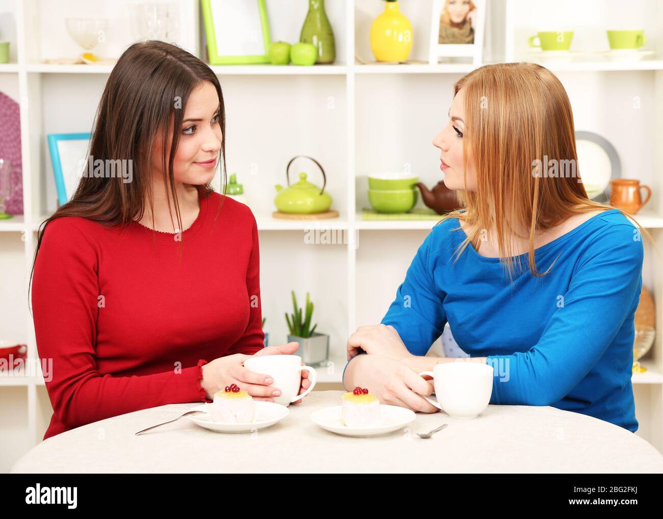 Beautiful teen girl hugging friends hi-res stock photography and images ...