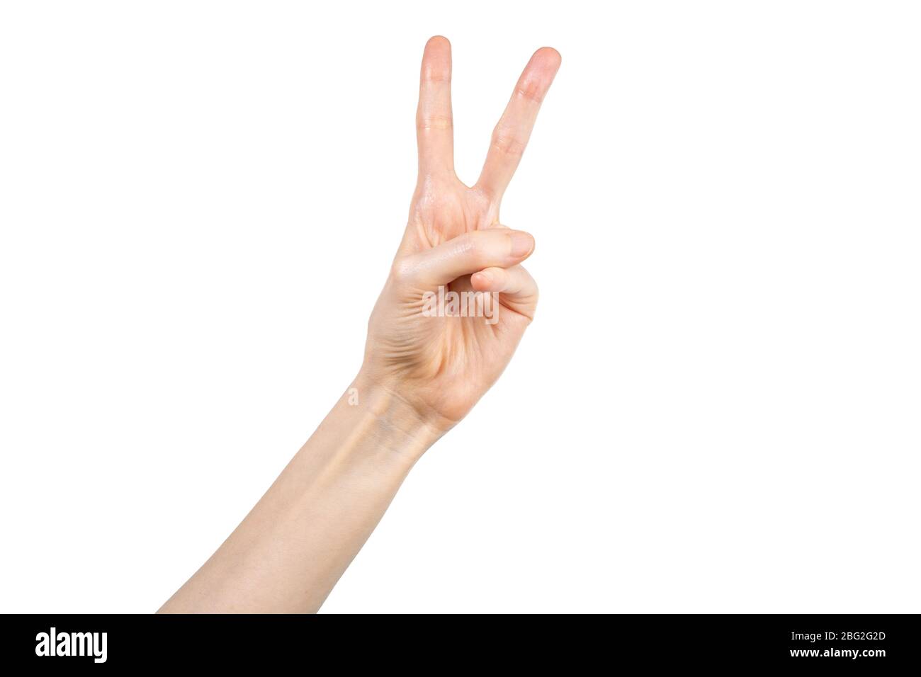 Hands Making Peace Sign