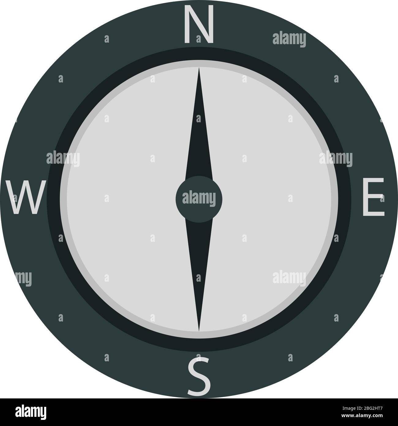Compass illustration hi-res stock photography and images - Alamy