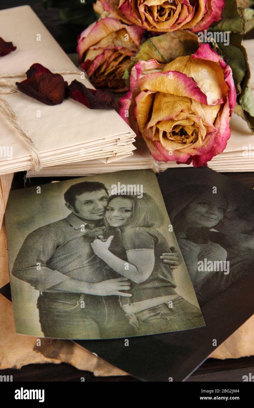 Vintage memories close up Stock Photo - Alamy