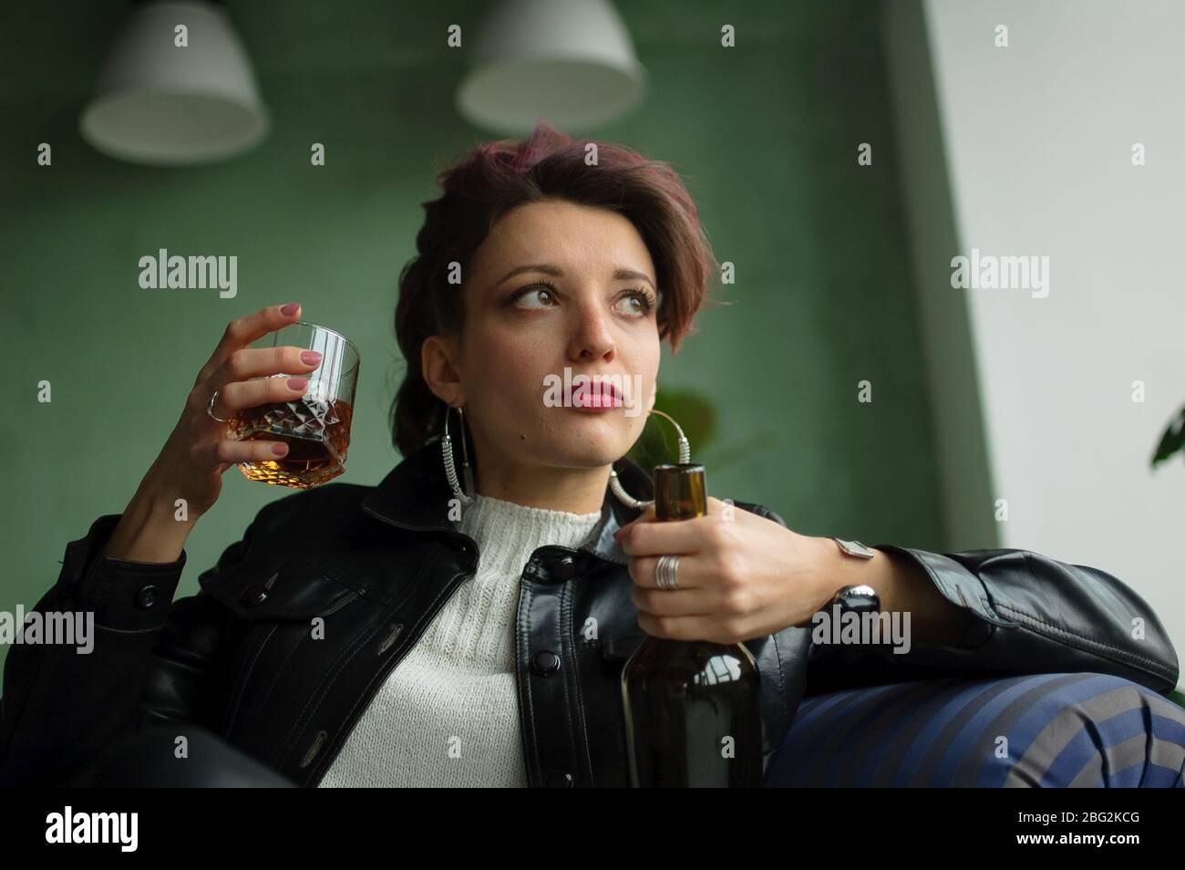 Women Drinking Whiskey