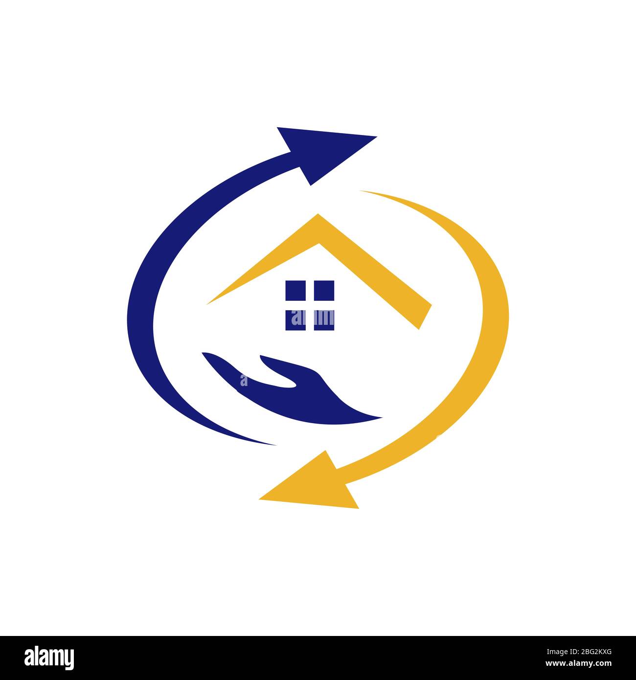 Helping Hand Logo Vector