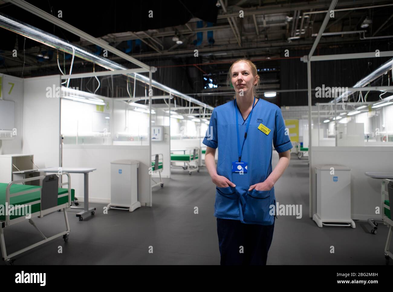 Senior staff nurse laura mitchell hi-res stock photography and images ...