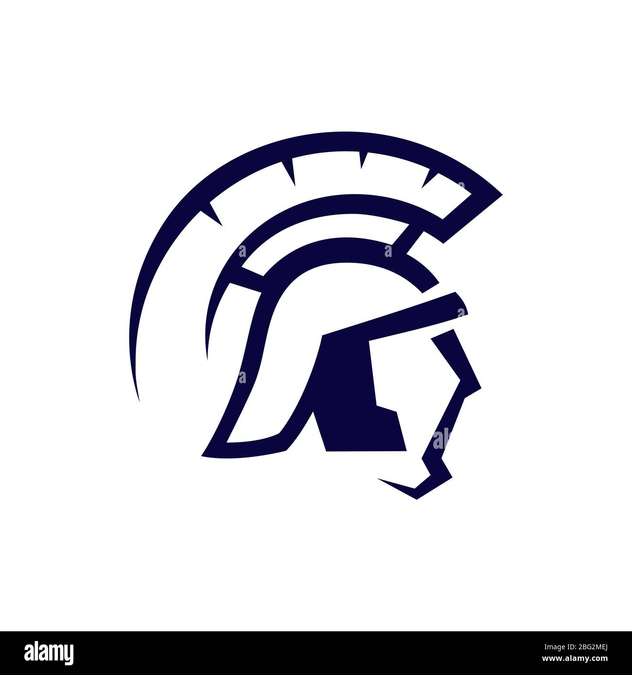 Blue Spartan Logo