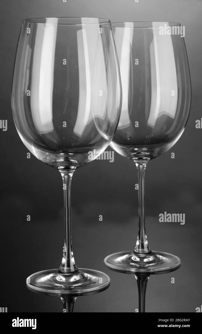 Arranged glassware Black and White Stock Photos & Images - Alamy