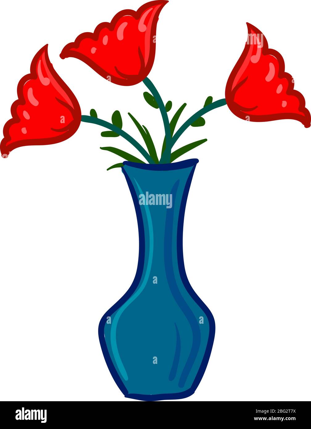 Bouquet field flowers in Stock Vector Images - Alamy