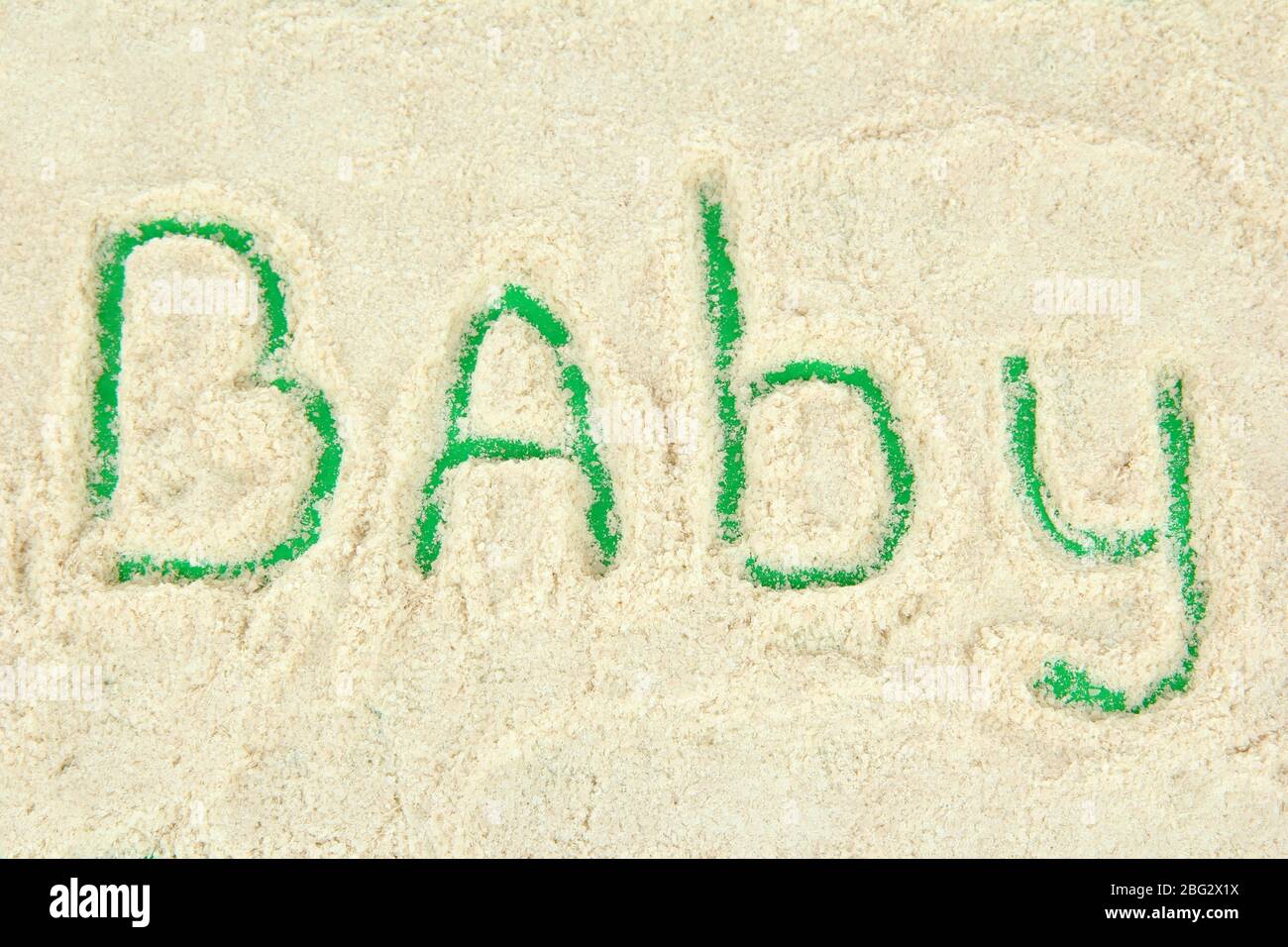 Word baby milk hi-res stock photography and images - Alamy