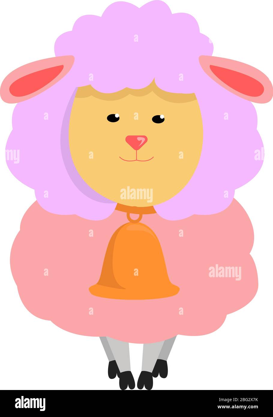 Vector sheep pattern on Cut Out Stock Images & Pictures - Alamy