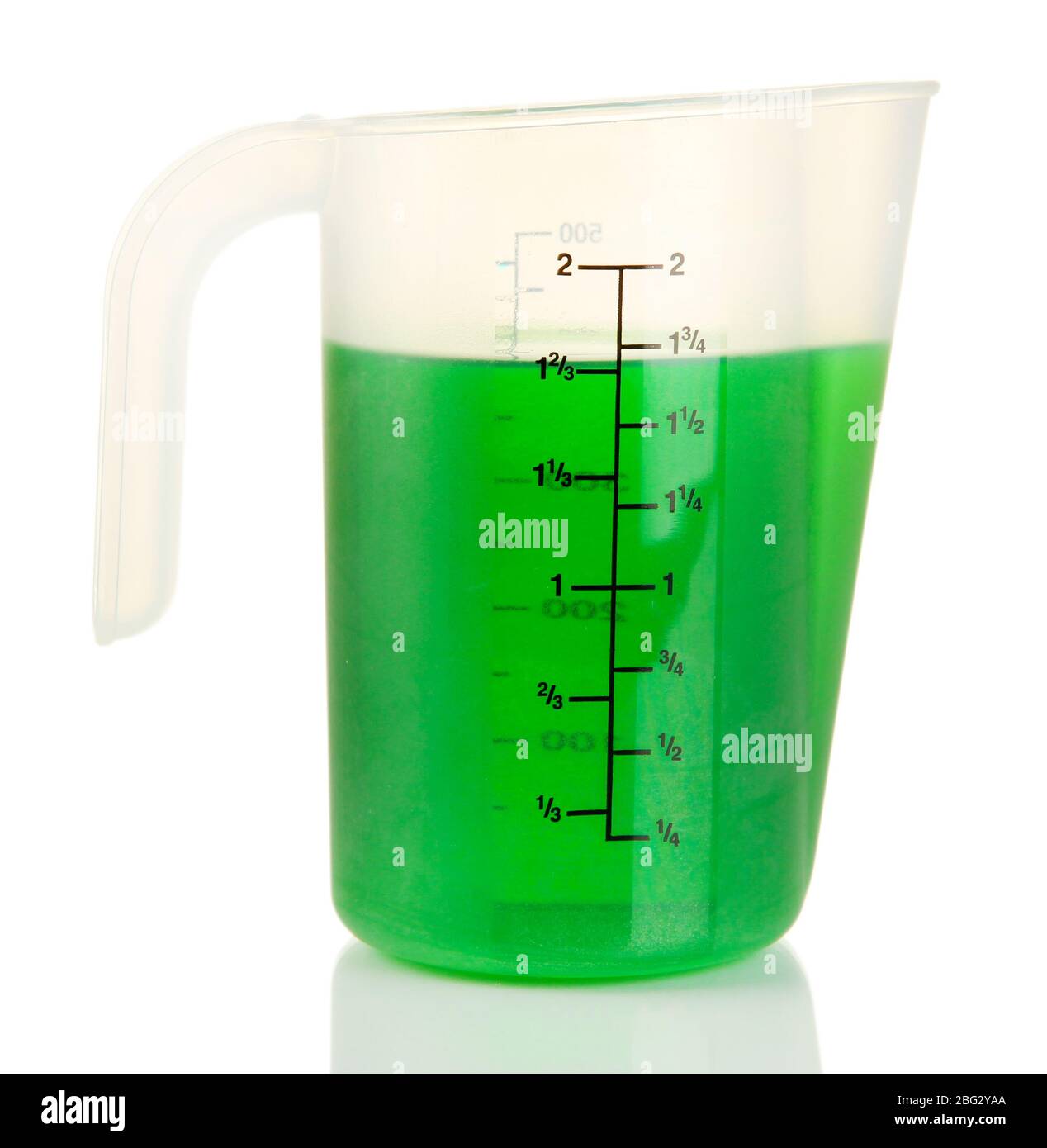 Measuring cup with green hi-res stock photography and images - Alamy