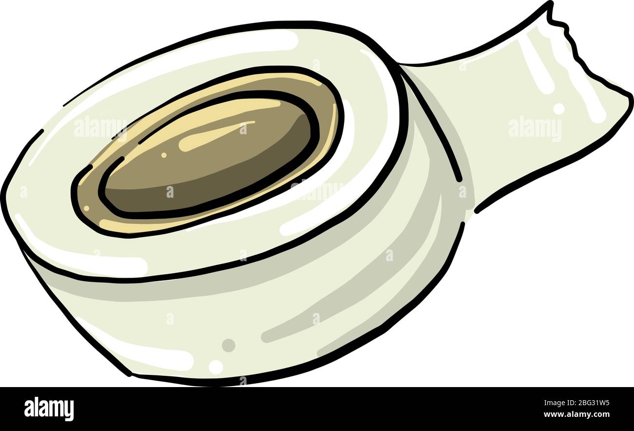 Duck tape, illustration, vector on white background Stock Vector Image ...