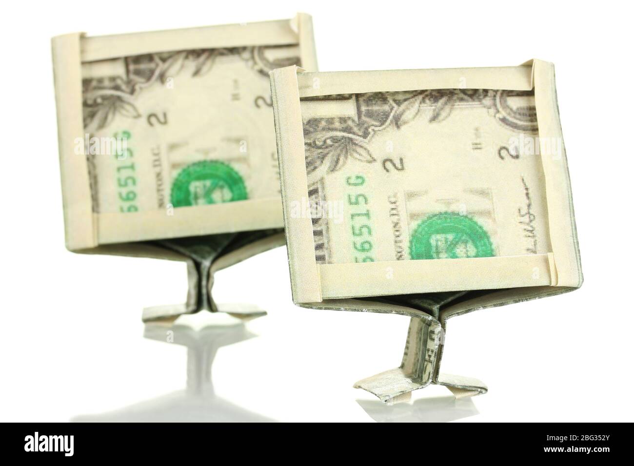 Bank of monitors Cut Out Stock Images & Pictures - Alamy