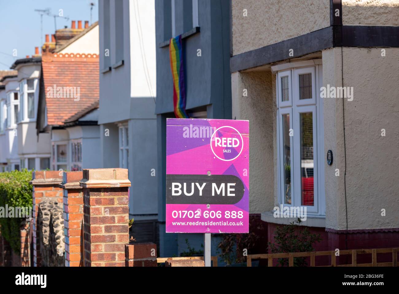 Reed Residential, Buy Me, for sale sign during the COVID-19 Coronavirus ...
