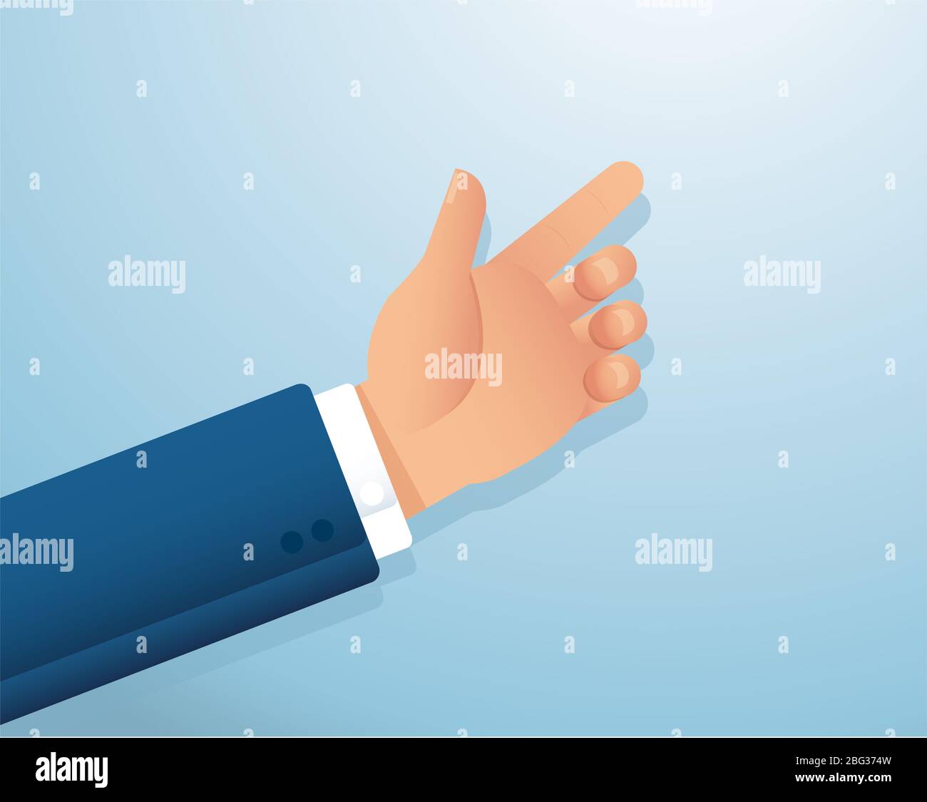 hands holding , hand showing somthing Stock Photo - Alamy