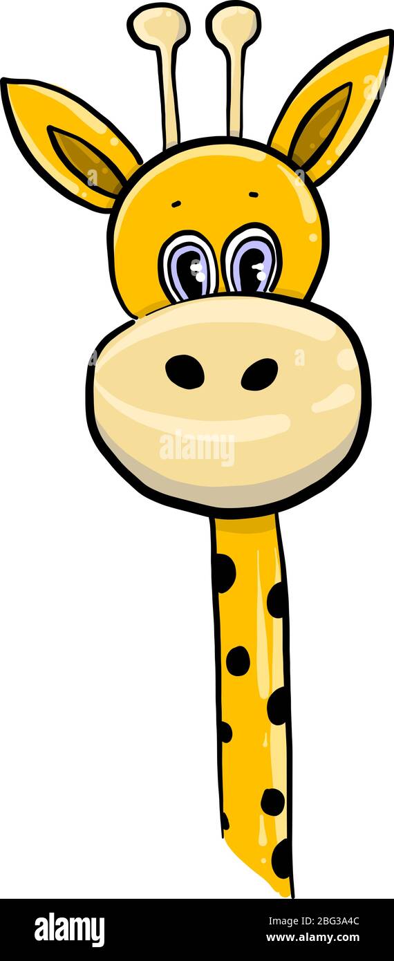 Giraffe object Stock Vector Images - Alamy