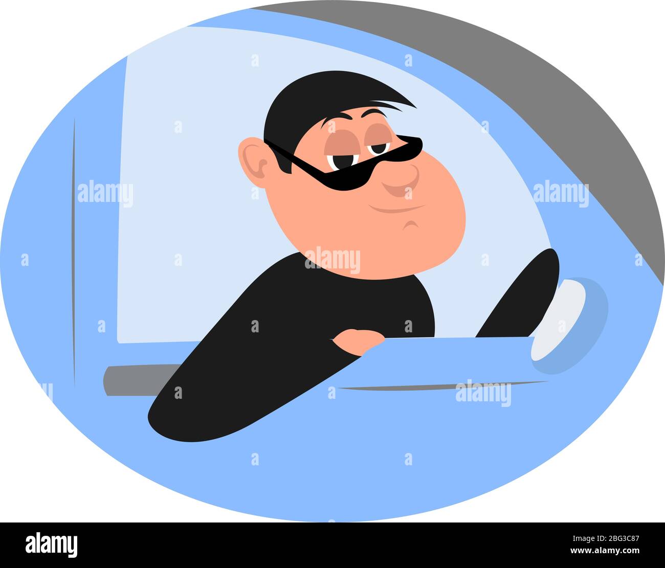 Guy driving Cut Out Stock Images & Pictures - Alamy