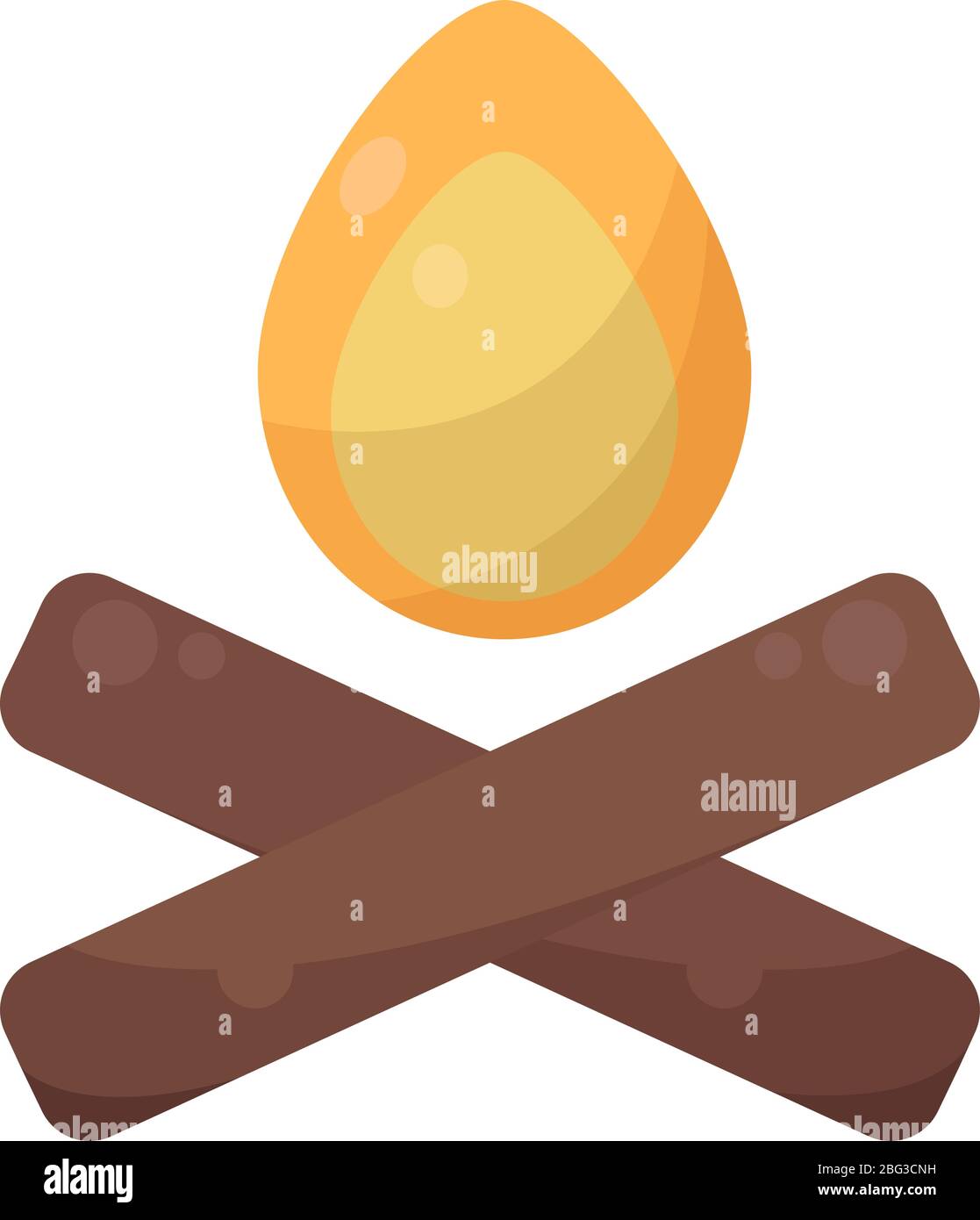 Bonfire illustration Stock Vector Images - Alamy