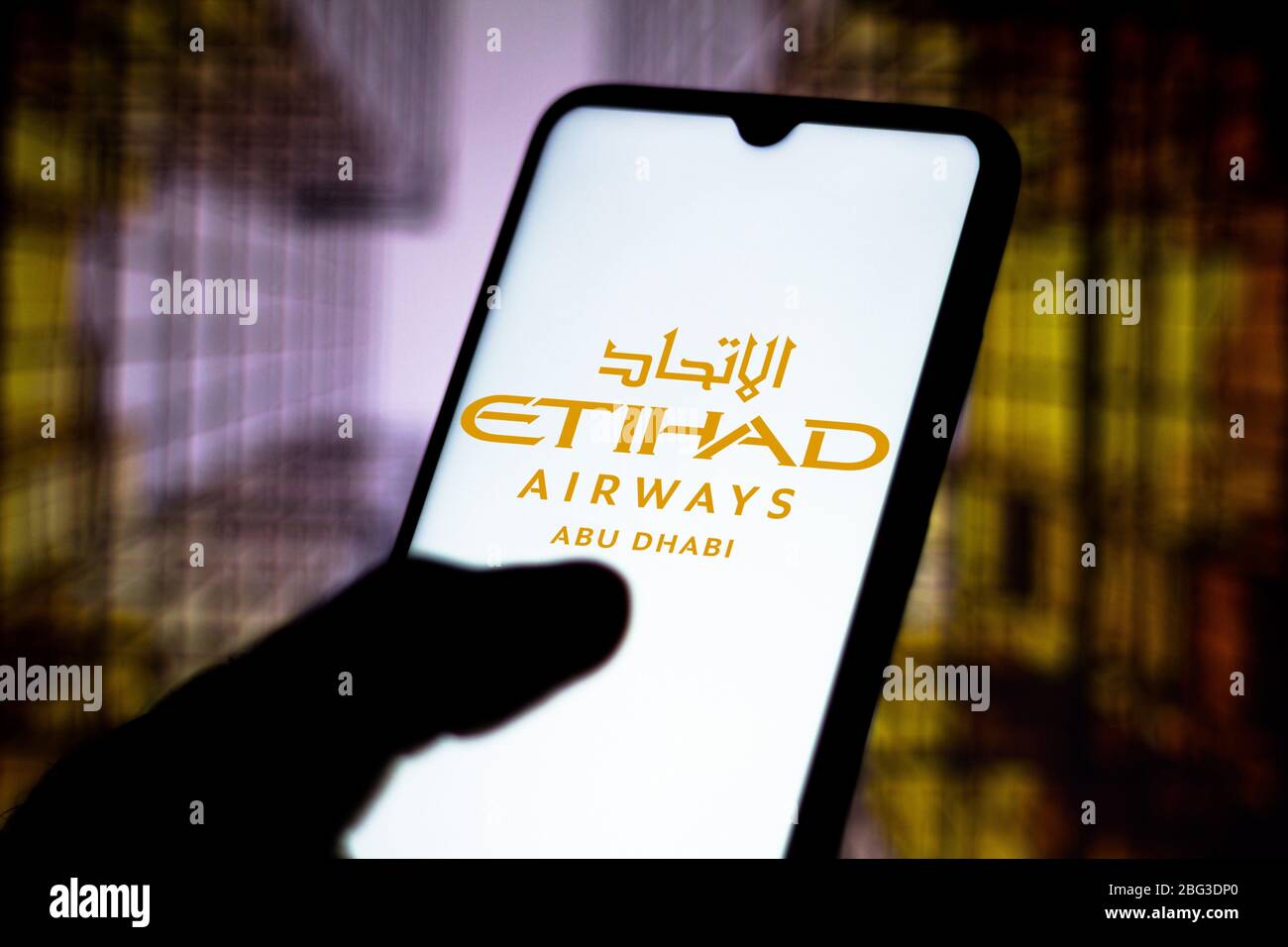 Logo etihad airways hi-res stock photography and images - Alamy