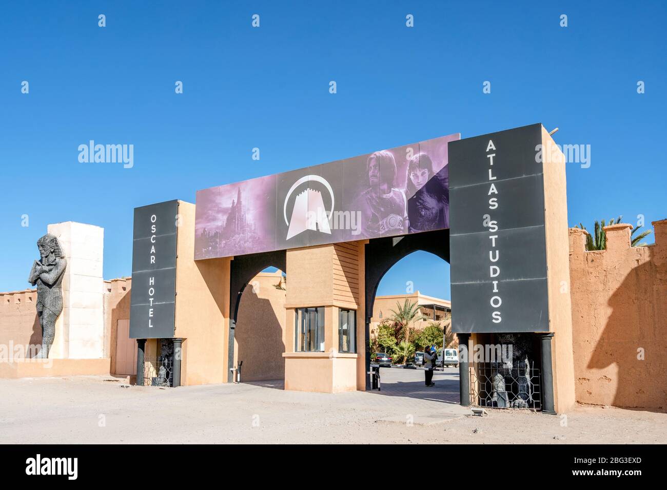 Ouarzazate morocco film studio hi-res stock photography and images - Alamy