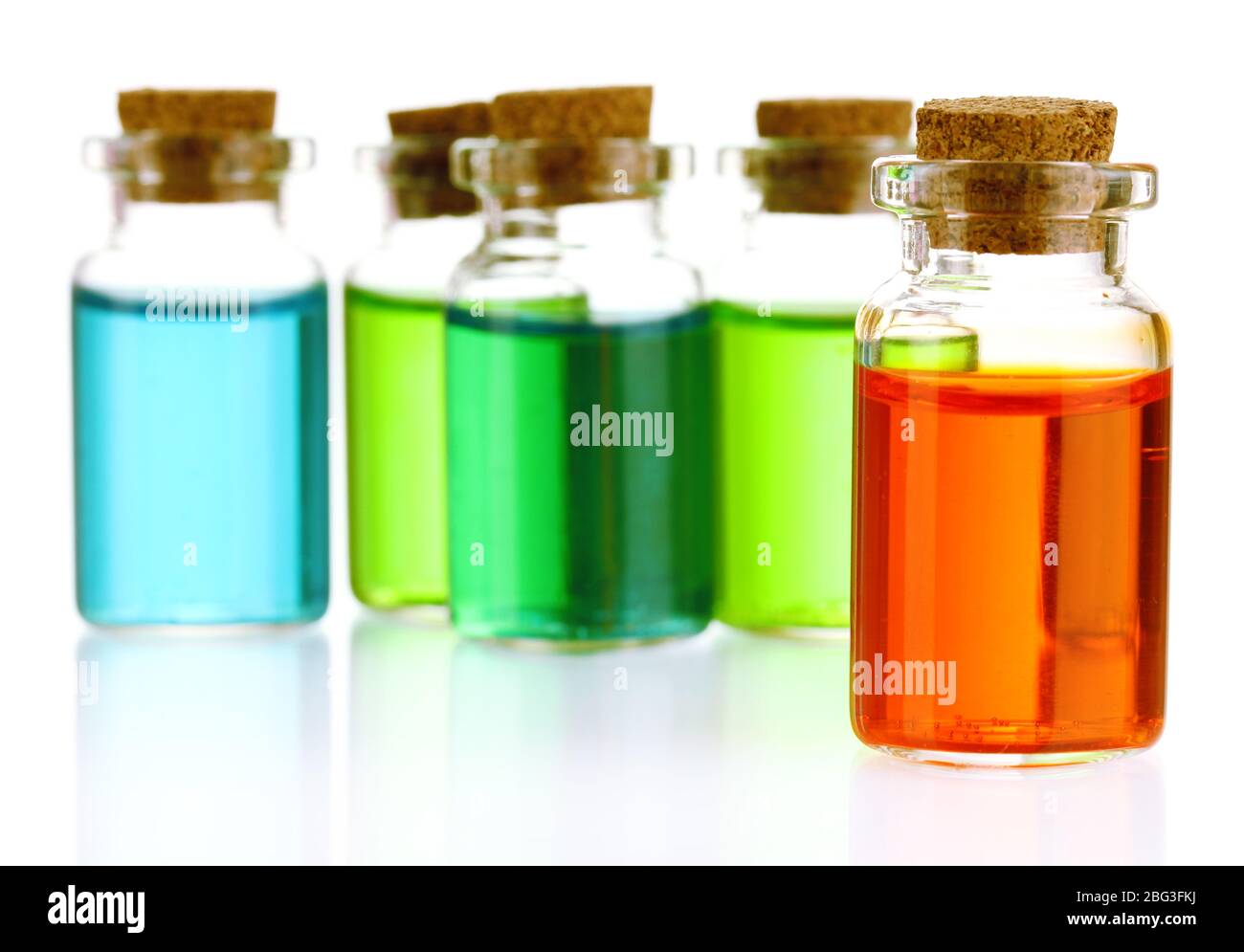 Blue and white floral bottles Cut Out Stock Images & Pictures - Alamy