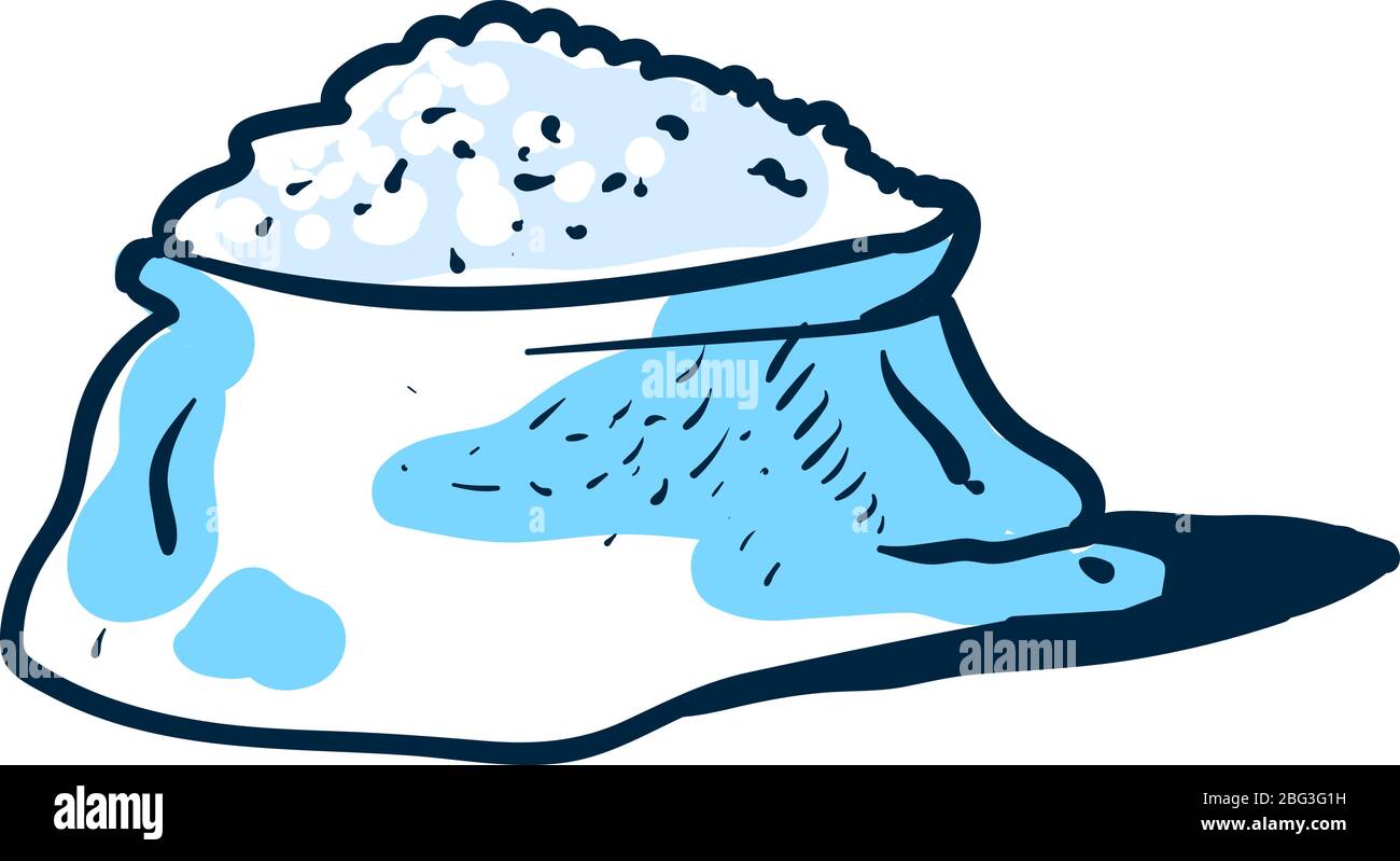 Bag of sugar illustration hi-res stock photography and images - Alamy