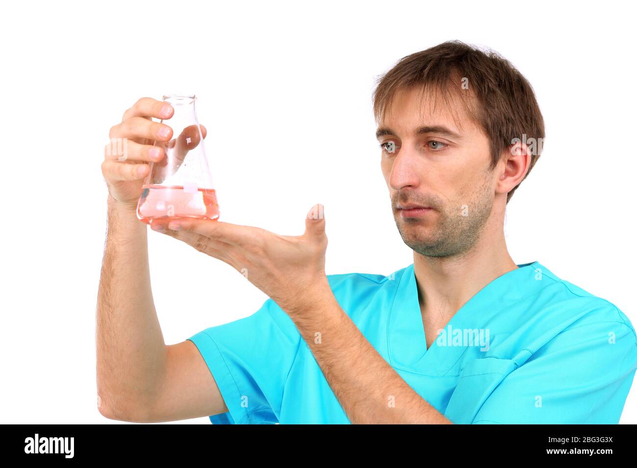 Assayer isolated on white Stock Photo - Alamy